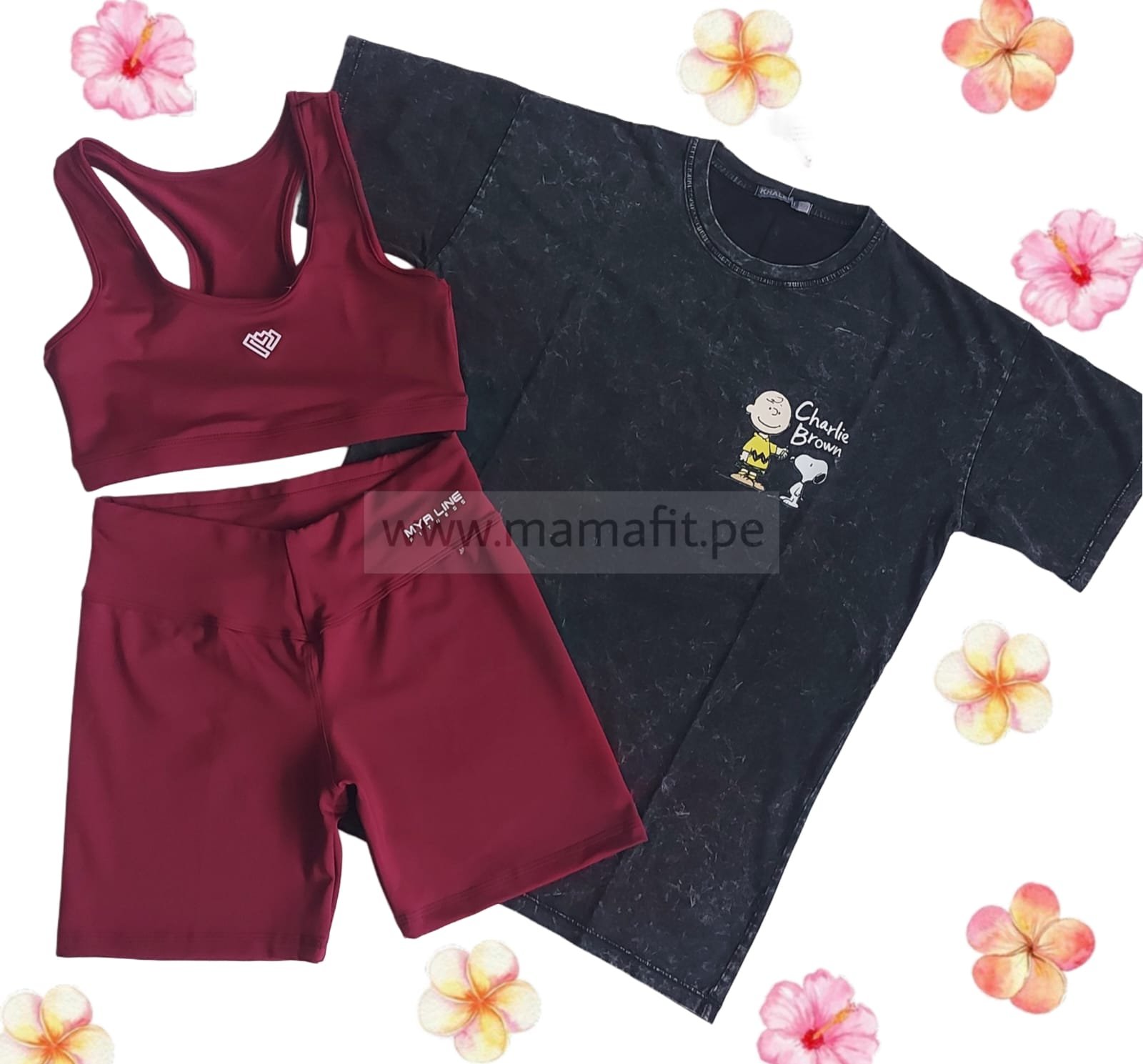 Conjunto cómic snoopy (talla L) - Mamafit.pe - Tienda Deportiva